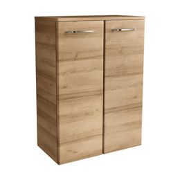 Fackelmann Unterschrank 'Milano' braun matt 60,5 x 82,5 x 32 cm