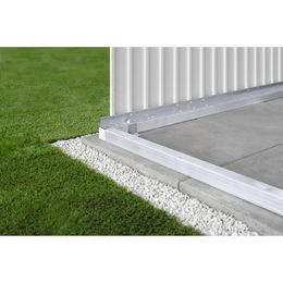 BioHort Bodenrahmen f&uuml;r Ger&auml;tehaus "HighLine" Aluminium H3