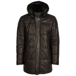 Bugatti Lederjacke 'BUFrederico' Herren Gr&ouml;&szlig;e XXL braun / schwarz