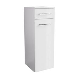 Fackelmann Unterschrank 'Milano' wei&szlig; 30,5 x 82,5 x 32 cm