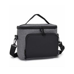 Miss Lulu Reisetasche 'K&uuml;hltasche 9L aus wasserdichtem Polyester, isolierte Lunchtasche faltbar mit verstellbarem Schultergurt f&uuml;r Arbeit & Picknick' 