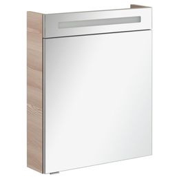 Fackelmann LED-Spiegelschrank 'B.Clever' braun 60 x 70,6 x 15,8 cm