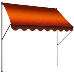Angerer Freizeitm&ouml;bel Klemmmarkise 'Exklusiv' mit Volant/wasserabweisend 200 x 150 cm