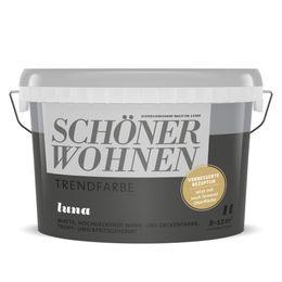 Sch&ouml;ner Wohnen Farbe Sch&ouml;ner Wohnen Farbe Trendfarbe 'Luna' schwarzgrau matt 1 l