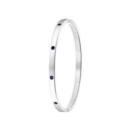 Lucardi Armband Damen Gr&ouml;&szlig;e Onesize saphir / silber