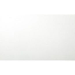 Wandfliese 'Arktis' Steingut wei&szlig; mat 25 x 40 cm