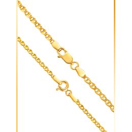 Nthirtythree Kette 'Goldkette 14 Karat Gold Traversino Stil 585 Echtgold 40cm-55cm - Bestpreis - Damen Herren mit Schmuckbox - Sale 31.08.2026' Herren