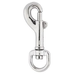 Bolzenkarabiner Zinkdruckguss vernickelt 52 mm