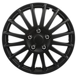 Unitec Radzierblenden 'Suzuka' mattschwarz 4 St&uuml;ck &Oslash; 38 cm (15")