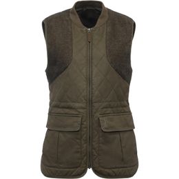 Parforce Tradition Damen Jagdweste Mayfield Oliv (Gr&ouml;&szlig;e: XXL)