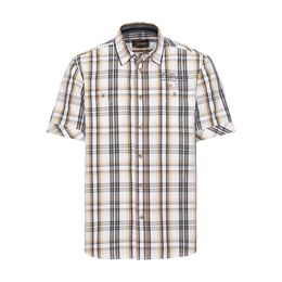 MAN'S WORLD Man's World Button Up Shirt male size M Beige / Mixed colors