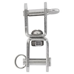 Seilflechter Wirbelsch&auml;kel Edelstahl Gabel/Gabel flach &Oslash; 14 mm