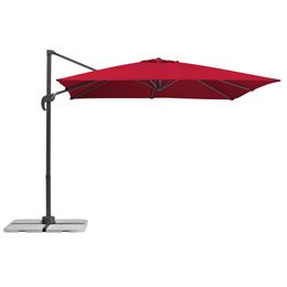 Ampelschirm 'Rhodos Junior' drehbar/neigbar 270 x 270 cm