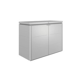 BioHort Gartenschrank 'HighBoard 160' silber metallic 160 x 70 x 118 cm