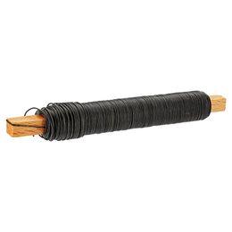 Glorex Wickeldraht schwarz &Oslash; 0,65 mm 100 g