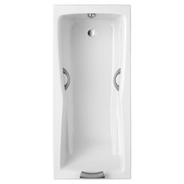 Ottofond Badewanne 'Atlanta' rechteckig wei&szlig; 190 x 90 cm