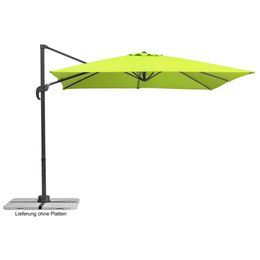 Ampelschirm 'Rhodos Junior' drehbar/neigbar 270 x 270 cm