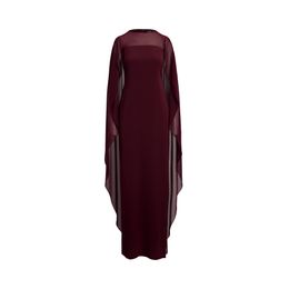 Lauren by Ralph Lauren Lauren Ralph Lauren Kleid Damen Gr&ouml;&szlig;e 42 weinrot Sommerkleid