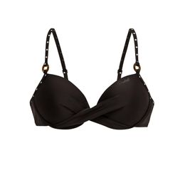 Protest Bikinitop 'MM BAKAS CCUP' Damen Gr&ouml;&szlig;e 100 schwarz