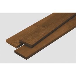 Rettenmeier Outdoor Wood Bodendiele Holz teakfarben 2000 x 120 x 21 mm