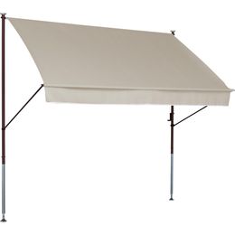 Angerer Freizeitm&ouml;bel Klemmmarkise 'Style' mit Volant/wasserabweisend 300 x 150 cm
