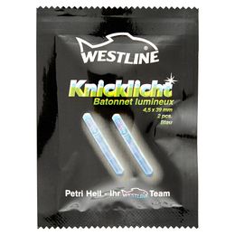 Westline Knicklichter 4,5 x 38 mm 2 St&uuml;ck blau