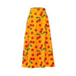 Pineapples Don't Have Sleeves Rock 'Cereza Teresa' Damen Gr&ouml;&szlig;e 40 goldgelb