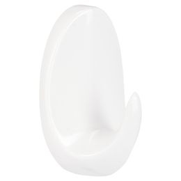 Suki Sanit&auml;rhaken selbstklebend gro&szlig; wei&szlig;