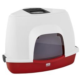 ebi Katzenecktoilette "Basic Edition" Prism 60 Kunststoff rot