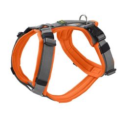 Hunter Geschirr Maldon Up orange/grau M-L