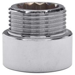 Hahnverl&auml;ngerung Messing verchromt 3/8" x &Oslash; 30 mm