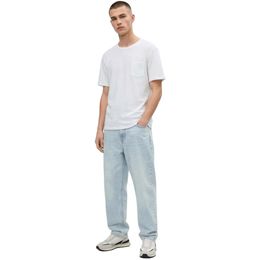Ltb Jeans Shirt 'Slub T-Shirt' Herren Gr&ouml;&szlig;e XL wei&szlig;