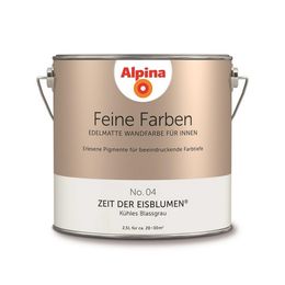 Alpina Feine Farben 'Zeit der Eisblumen' zartgrau matt 2,5 l