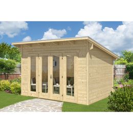 Blockbohlenhaus "Ostende 2" natur