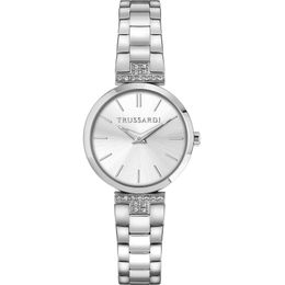 Trussardi Analoguhr Damen Gr&ouml;&szlig;e One Size silber