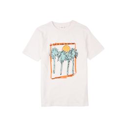 s.Oliver Shirt boy size 146/152 Dark yellow / Mint / Orange / White