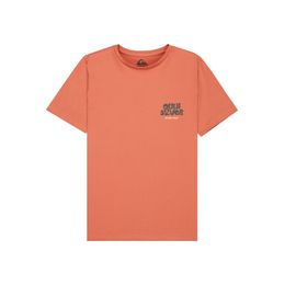 Quiksilver T-shirt 'Fruits Tide' Jungen Gr&ouml;&szlig;e 156 anthrazit / dunkelorange / naturwei&szlig;