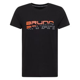 Bruno Banani T-Shirt 'Conrad' Herren Gr&ouml;&szlig;e M grau / orange / schwarz / wei&szlig;