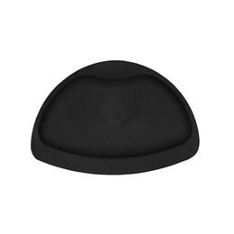 toom Kopfpolster 'Comfort' schwarz 30 x 20 cm
