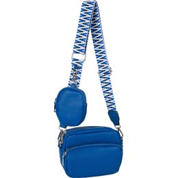 styleBREAKER Umh&auml;ngetasche 'Rechteckige Umh&auml;ngetasche Set 2-Teilig' Damen Gr&ouml;&szlig;e One Size royalblau
