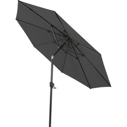 siena GARDEN Mittelstockschirm 'Cedro' knickbar &Oslash; 300 cm