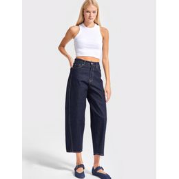 It's Basic Jeans 'Skater Mid Rise Jeans (Lenght 24)' Damen Gr&ouml;&szlig;e 40 indigo