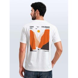 Neverless Shirt 'Colorado River' Herren Gr&ouml;&szlig;e M wei&szlig;