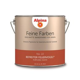 Alpina Feine Farben 'Befreiter Feuervogel' rostrot matt 2,5 l