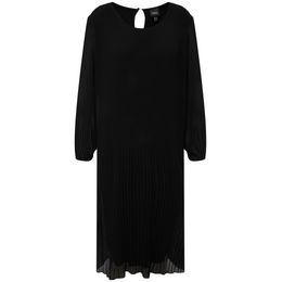 Ulla Popken Kleid Damen Gr&ouml;&szlig;e 42/44 schwarz Sommerkleid