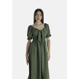 Elara Kleid Damen Gr&ouml;&szlig;e 34/42 gr&uuml;n Sommerkleid