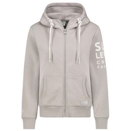 Sublevel Sweatjacke 'ASIDA' Damen Gr&ouml;&szlig;e L beige / dunkelbeige