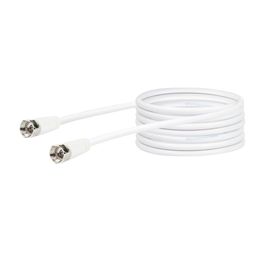 Sat-Anschlusskabel 5 m weiss