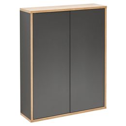 Fackelmann H&auml;ngeschrank 'Finn' anthrazit matt 60 x 75 x 20,5 cm