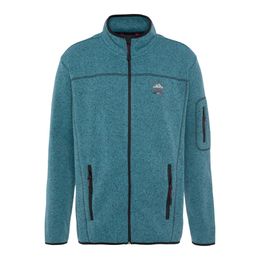 MAN'S WORLD Man's World Fleecejacke Herren Gr&ouml;&szlig;e XXXL Gro&szlig;e Gr&ouml;&szlig;en t&uuml;rkis / grau / rot / schwarz